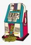 Retro casino roulette machine - drawing | ai illustrator file | US$5.00 ...
