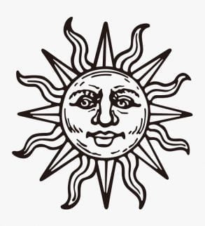 Símbolo del sol | ai illustrator file | US$5.00 each | Ai & PNG File
