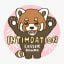 Intimidating Red Panda / Lesser panda / Drawing | ai illustrator file ...