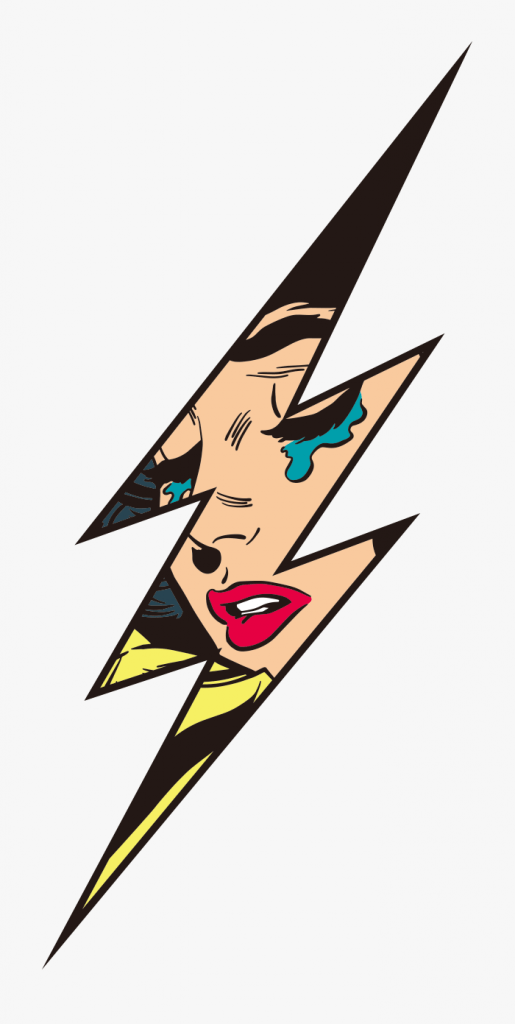 Sad lightning | ai illustrator file | US$5.00 each | Ai & PNG File