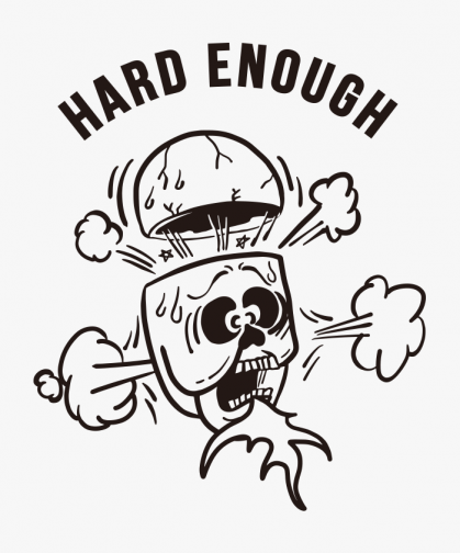 Skull has reached its limit / Drawing Logo | ai illustrator file | US$5 ...