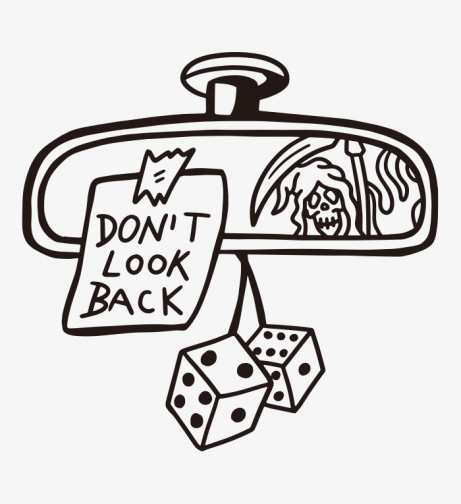 Don't Look Back - drawing | ai illustrator file | US$5.00 each | Ai ...