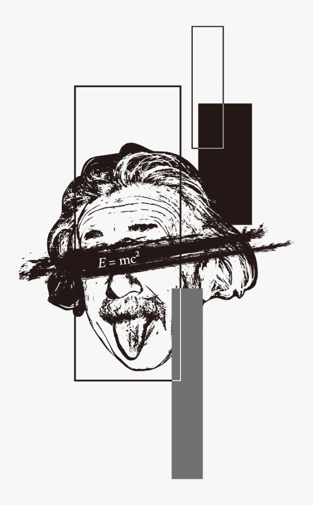 Men of Genius - E=mc2 - graphic design | ai illustrator file | US$5.00 ...