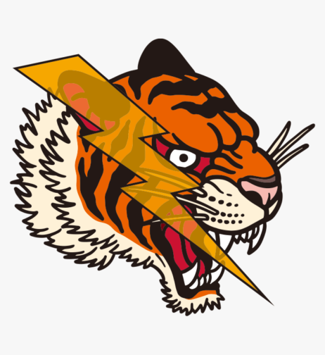 Tiger and Lightning / illustration | ai illustrator file | US$5.00 each ...