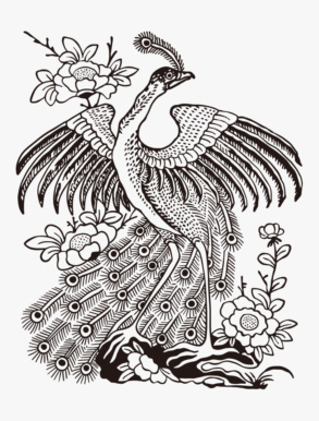 Phoenix illustration | ai illustrator file | US$5.00 each | Ai & PNG File